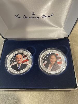 The President Biden, And Vice President Harris, Silver Bullion ...