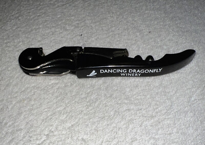 Dancing Dragonfly Winery Corkscrew Wine Bottle Opener with Foil Cutter ...