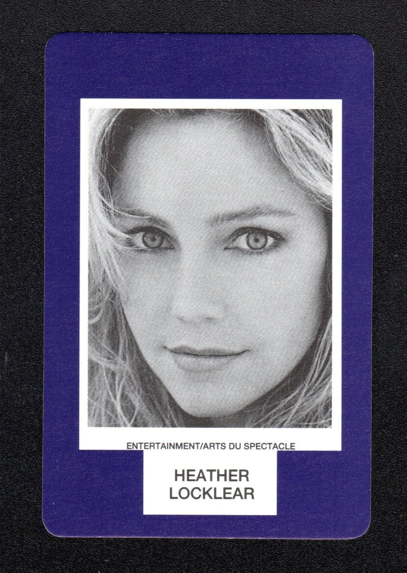 Heather Locklear Actress 1993 Face To Face Game Card Canadian Issue | eBay