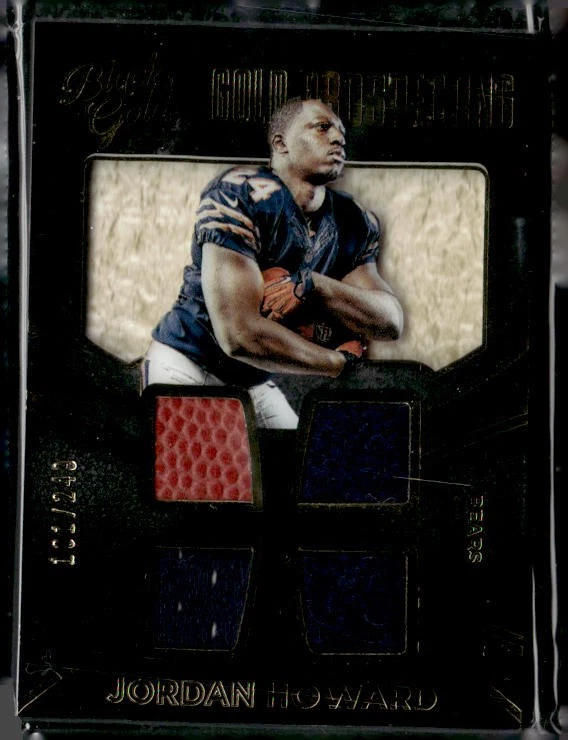 2016 Panini Black Gold Jordan Howard #GQ2 for sale | eBay
