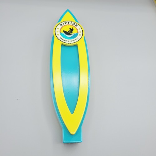 Riptide Brewing Company Tap Handle – 10" Surfboard Design Florida Craft ...
