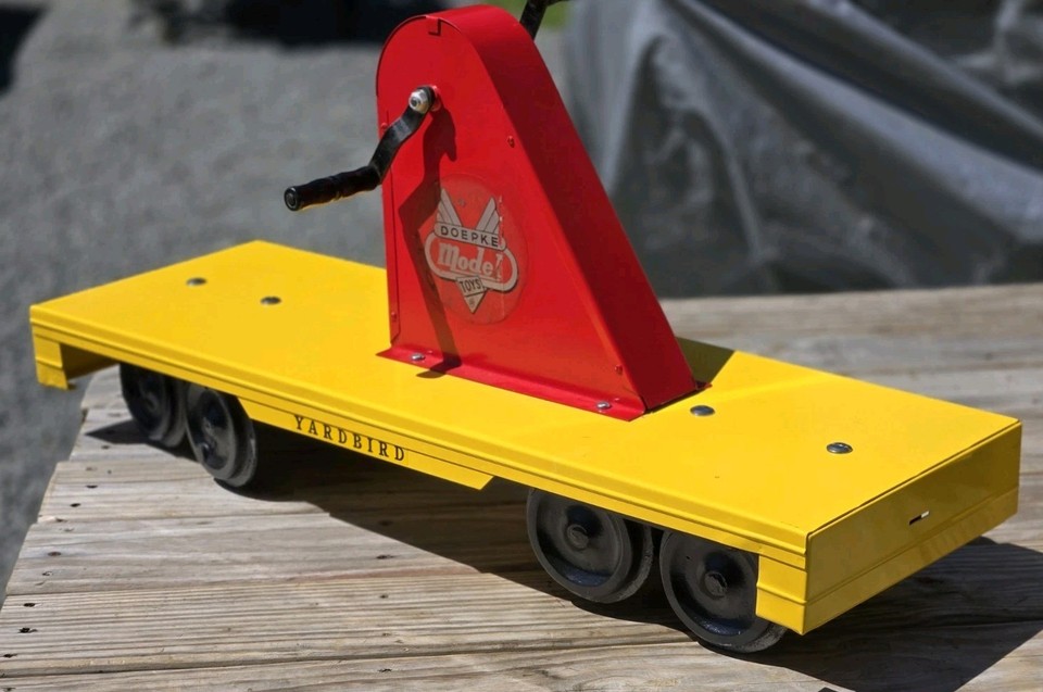 1950s Doepke Yardbird Hand Car Outside Train Railroad 7.5 Inch Toy | eBay