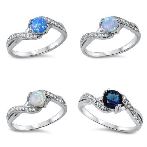 Round Infinity Knot Ring New .925 Sterling Silver Band | eBay