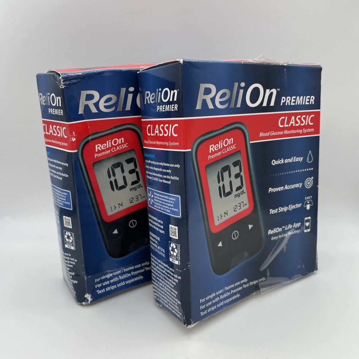 ReliOn Premier CLASSIC Blood Glucose Monitoring System, 51% OFF