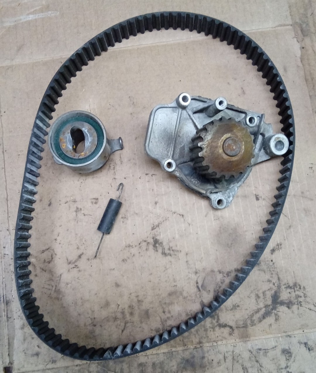 92-95 Honda Civic D15b7 Timing Belt Water Pump Tensioner D15b2 Delsol ...