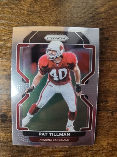 2021 Panini Prizm Pat Tillman Legendary Hero NFL Card #83 Mint Arizona ...