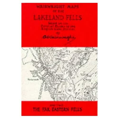 Wainwright Maps of the Lakeland Fells: Far Eastern Fell - Map NEW ...