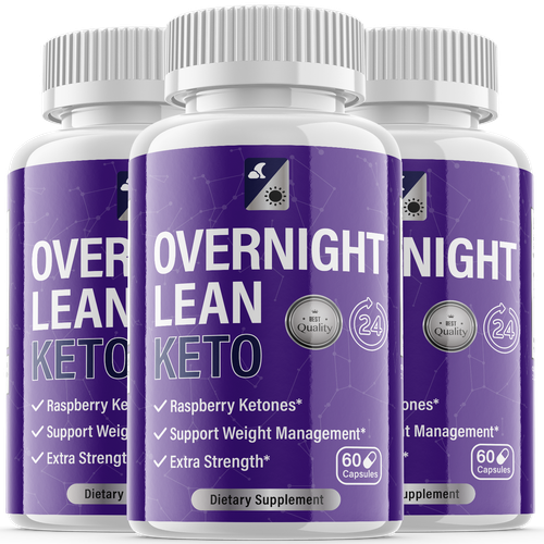 (3 Pack) Overnight Lean Keto Pills - Overnight Lean For Weight Loss ...