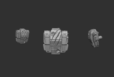 Mega Construx Halo 3D Printed Custom Spartan Jetpack | eBay