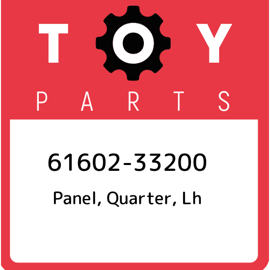 6160233200 Genuine Toyota Panel Quarter LH 61602-33200 for sale online ...