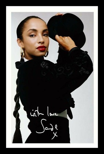 Sade Autograph Signed & Framed Photo | eBay
