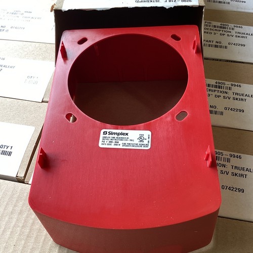 Simplex Truealert DP S/V Skirt 3'' RED 4905-9946 #0742299 | eBay