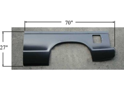 Sherman 905-50BL Driver Side Quarter Panel Skin Fits Chevrolet K5 ...