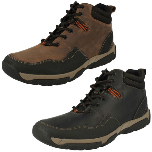 Mens Clarks Waterproof Lace Up Boots 'Walbeck Top' | eBay