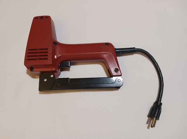 Swingline Heavy Duty Electric Staple Gun Stapler Model 34201 10amp USA ...