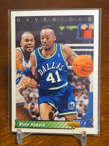 1992-93 Upper Deck Basketball Card #378 Brian Howard Mavericks | eBay