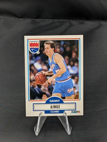 Rare Collectors Danny Ainge Fleer 1990 Sacramento Kings #162 Basketball ...