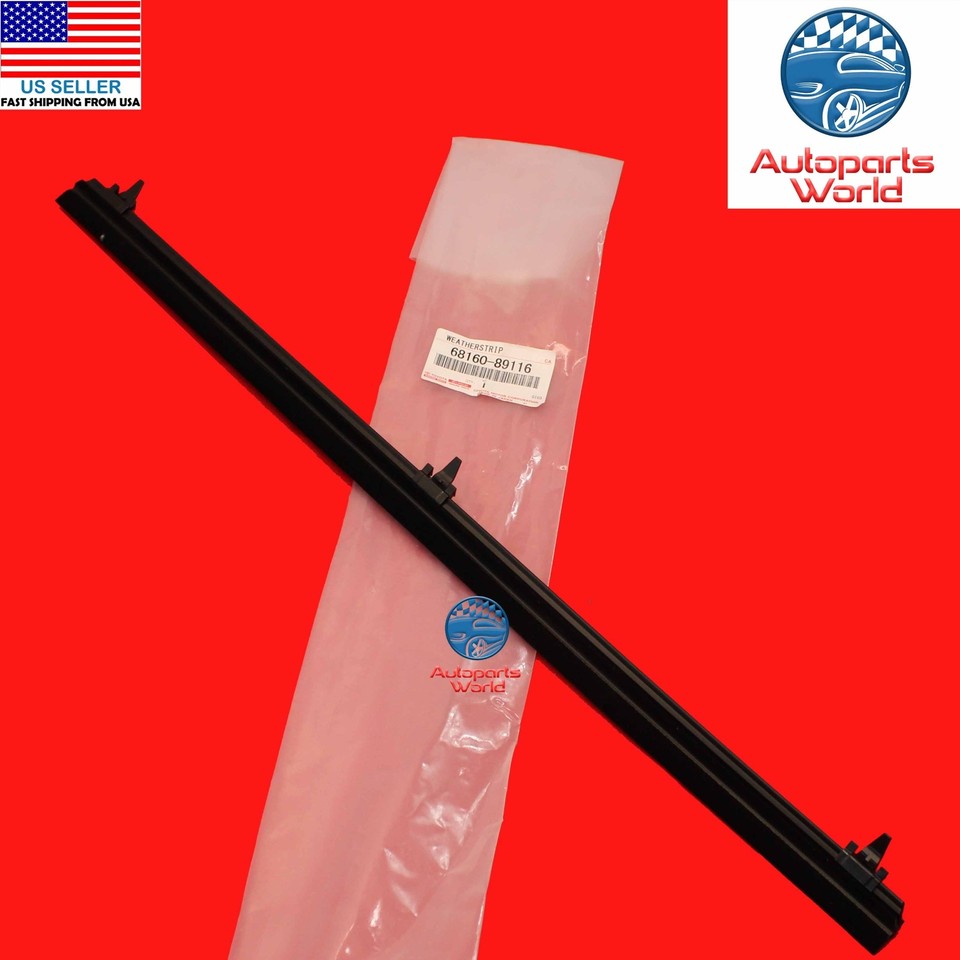 GENUINE TOYOTA 84-89 4RUNNER PICKUP OUTER DOOR WEATHERSTRIP W/VENT ...