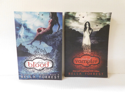 2 PB Novels by Bella Forrest A SHADE OF VAMPIRE & A SHADE OF BLOOD ...
