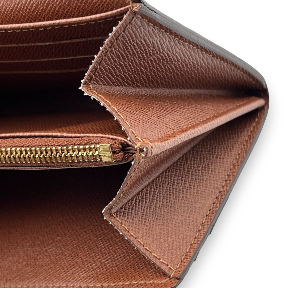 Louis Vuitton Monogram Portefeiulle Sarah Long Wallet | eBay