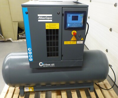 Atlas Copco SF4+ 3-Phase 5hp 575v Oil-Free Rotary Screw Scroll Air ...