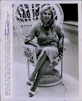 LG780 '80 Original Photo HELGA WAGNER Beautiful Blonde Viennese Actress ...