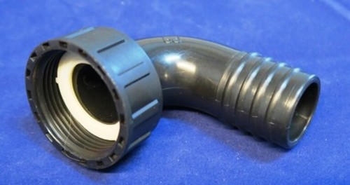 Hose tail Elbow polyprop ( plastic ) bsp Female Thread, 25mm,32mm,40mm ...