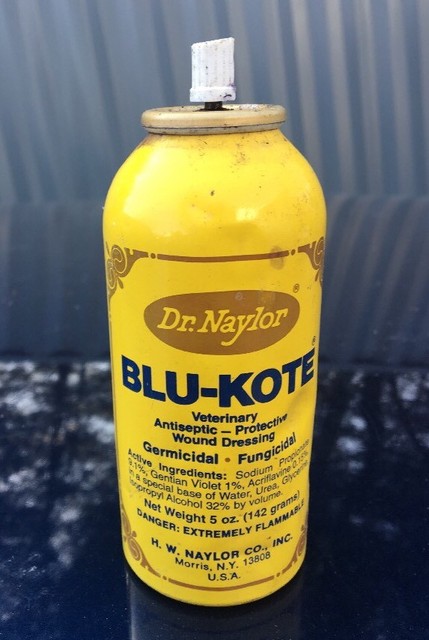 Blu-kote Blue 5oz Spray Veterinary Antiseptic Germicidal Fungal Wound ...