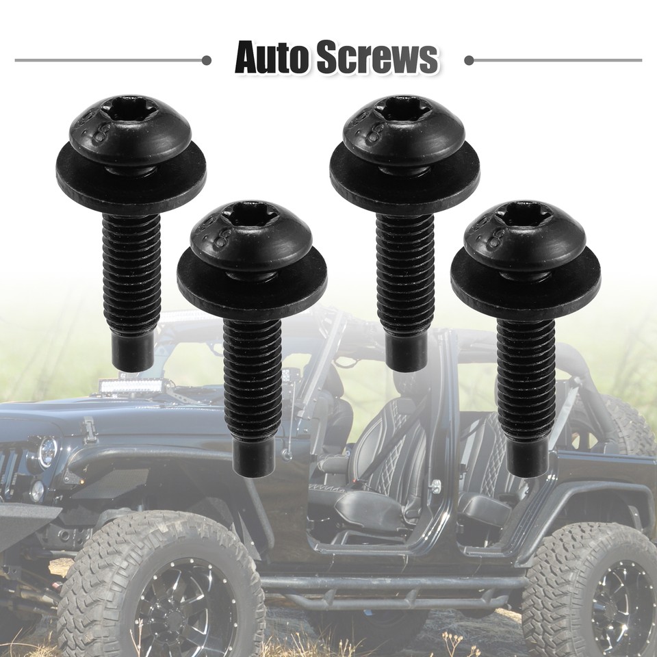 12pcs Hard Top Torx Screws Bolts for Jeep Wrangler JK 2007-2018 ...