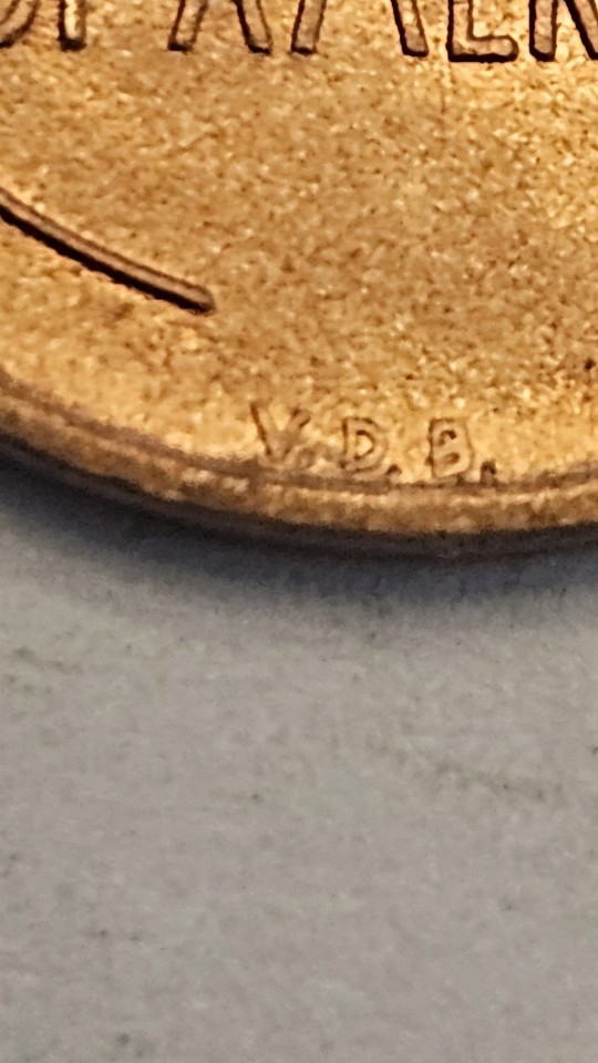wheat penny 1909 VDB LINCOLN CENT RED BU 1909-P V.D.B LOT #4 NICE RED ...