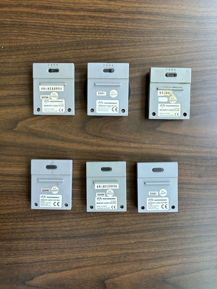 Performance Memory Card Plus Nintendo 64 N64 FAST SHIPPING | eBay