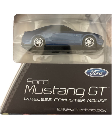 Road Mice Ford Mustang 5.0 GT Blue Wireless Computer Mouse | eBay