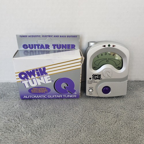 Qwik Tune QT11 Guitar Tuner Automatic Guitar & Bass Tuner Pitchpipe | eBay