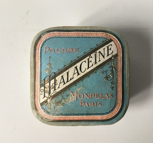 ANCIENNE BOITE POUDRE MALACEINE PLEINE VINTAGE FULL POWDER BOX | eBay