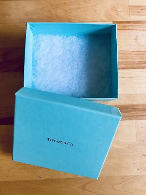 Authentic Tiffany & Co. Large Blue Box with Lid - Empty BOX ONLY 4.75 x ...