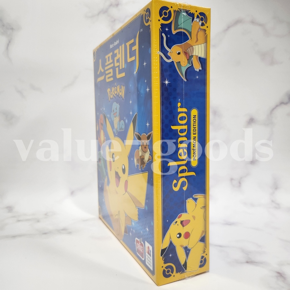 Splendor Pokemon Pikachu and Friends&Point Salad Eevee edition Board ...