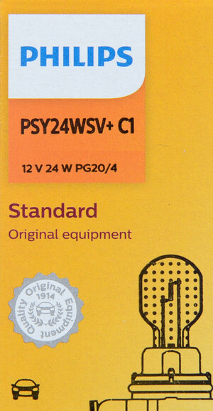 Turn Signal Light Bulb-Standard - Single Commercial Pack Philips ...