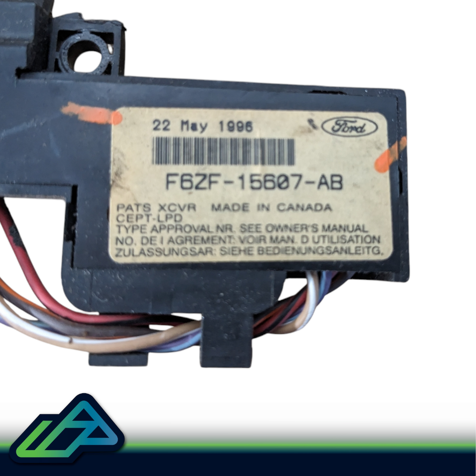 1996 1997 Ford Mustang Anti Theft PATS Transceiver Ignition Module F6ZF ...