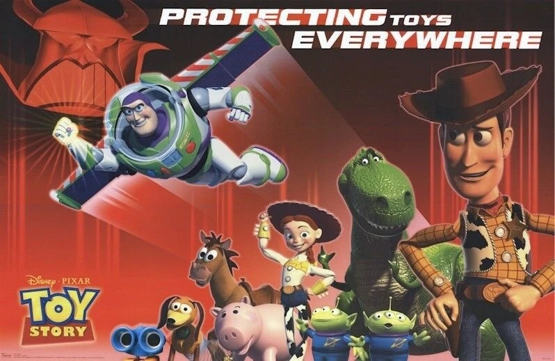 Woody And Buzz Everywhere