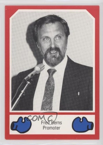 1987 Brown's Boxing Cards Red Border Fred Berns #116 | eBay