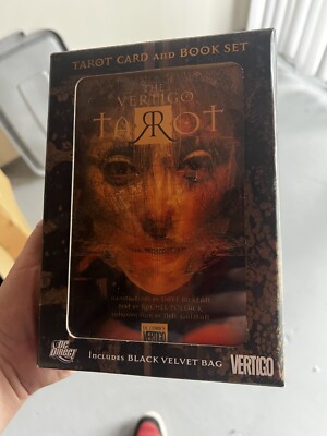 VERTIGO TAROT CARD DECK AND BOOK SET, NEIL GAIMAN DAVE MCKEAN DC DIRECT ...