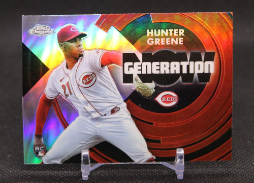 2022 Topps Update Generation Now Hunter Greene Cincinnati Reds GN-64 RC ...