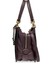 Coach 35617 Border Rivets Mixed Leather Dreamer Satchel Oxblood for ...