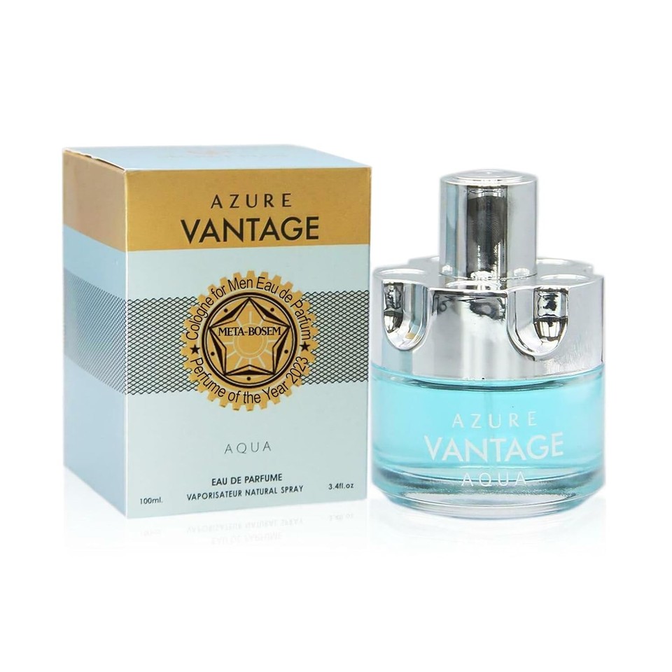 Azure Noir Intense Men's 3.4 Oz EDT Spray Long Lasting Perfume | eBay