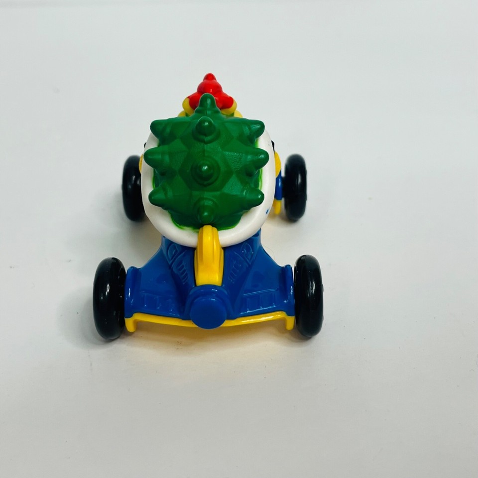 2022 McDonalds Nintendo Bowser race car toy figure. | eBay