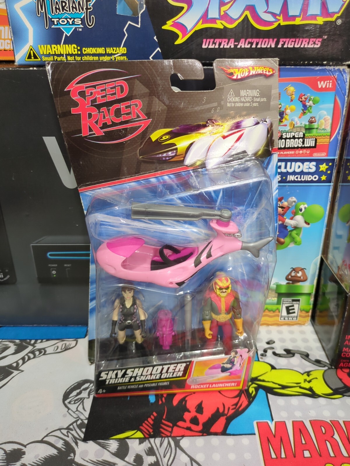 Hot Wheels Speed Racer Sky Shooter Trixie & Snake Oiler Set | eBay