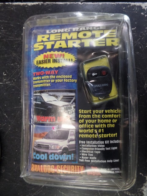Bulldog Security Remote Starter System (RS82) for sale online | eBay