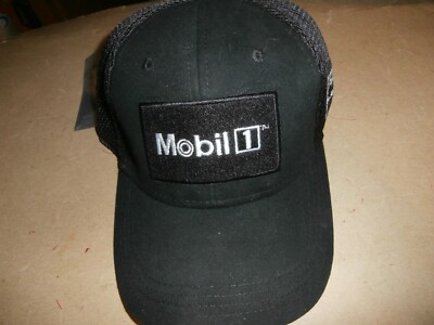 Vintage Mobil 1 Racing Trucker Hat Cap | eBay