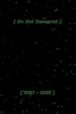 Do Not Research Do Not Research 2021-2022 (Poche) | eBay