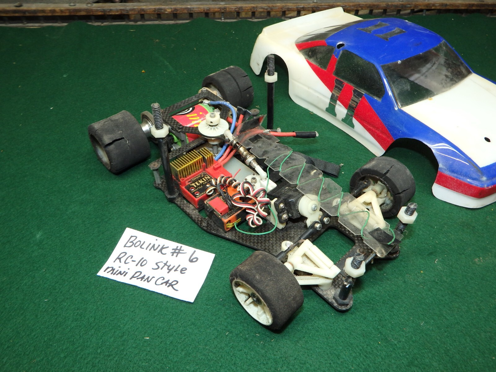 vintage Team Associated 12L Novak 10 rc pan car carpet car | eBay